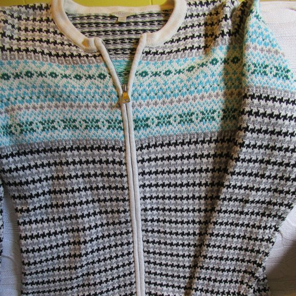 Talbots | Sweaters | Vintage Talbots Zip Cardigan | Poshmark